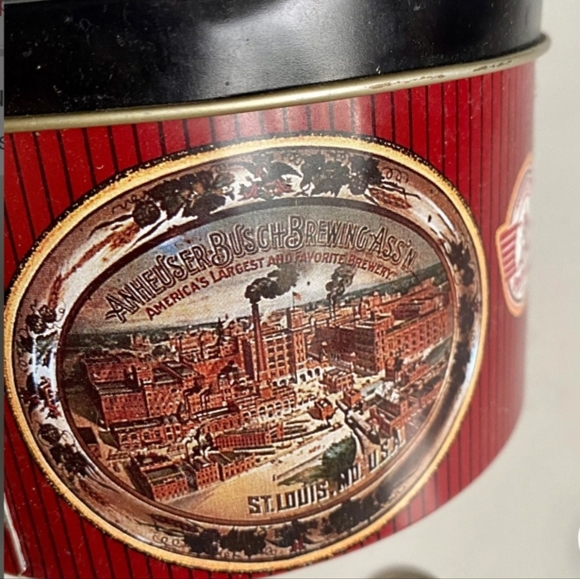 Vintage | Other | Anheuserbusch Brewing Assn Americas Brewery Tin Box ...